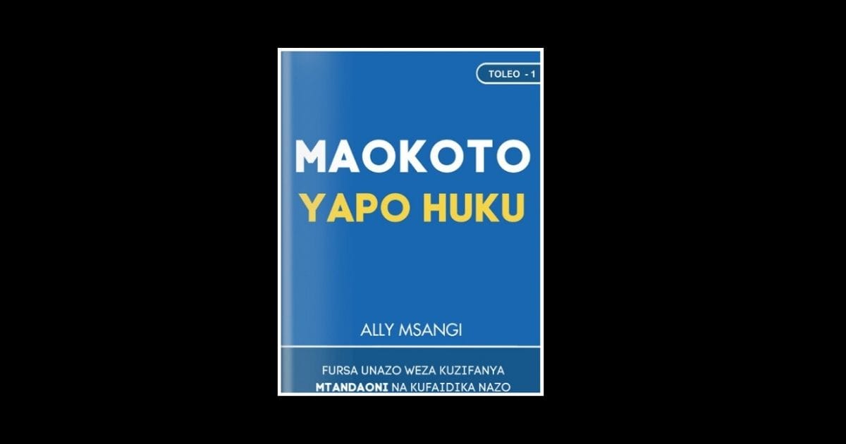 Maokoto Yapo Huku (eBook)